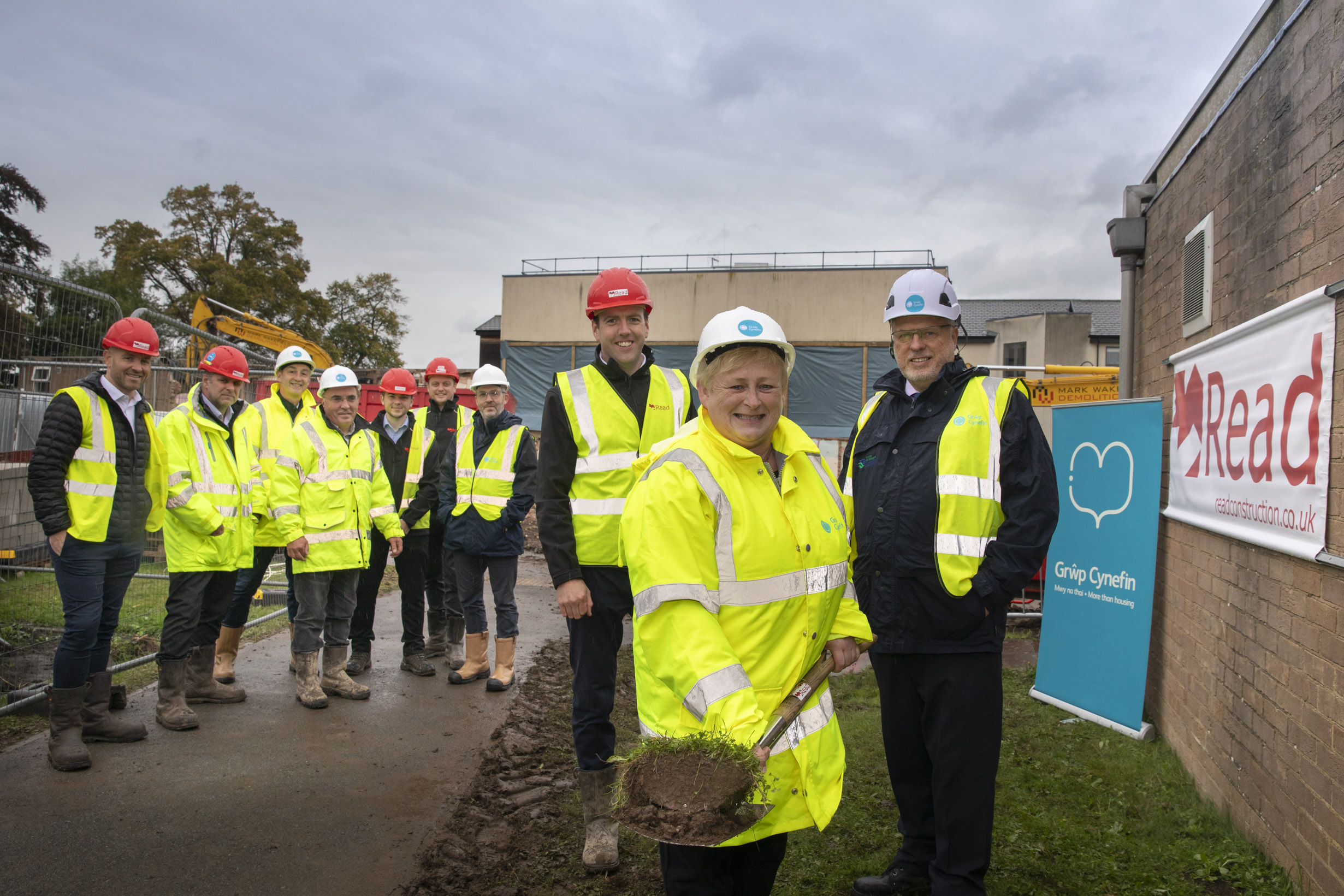 Partners come together to mark the start of a £12.2 million extra care ...